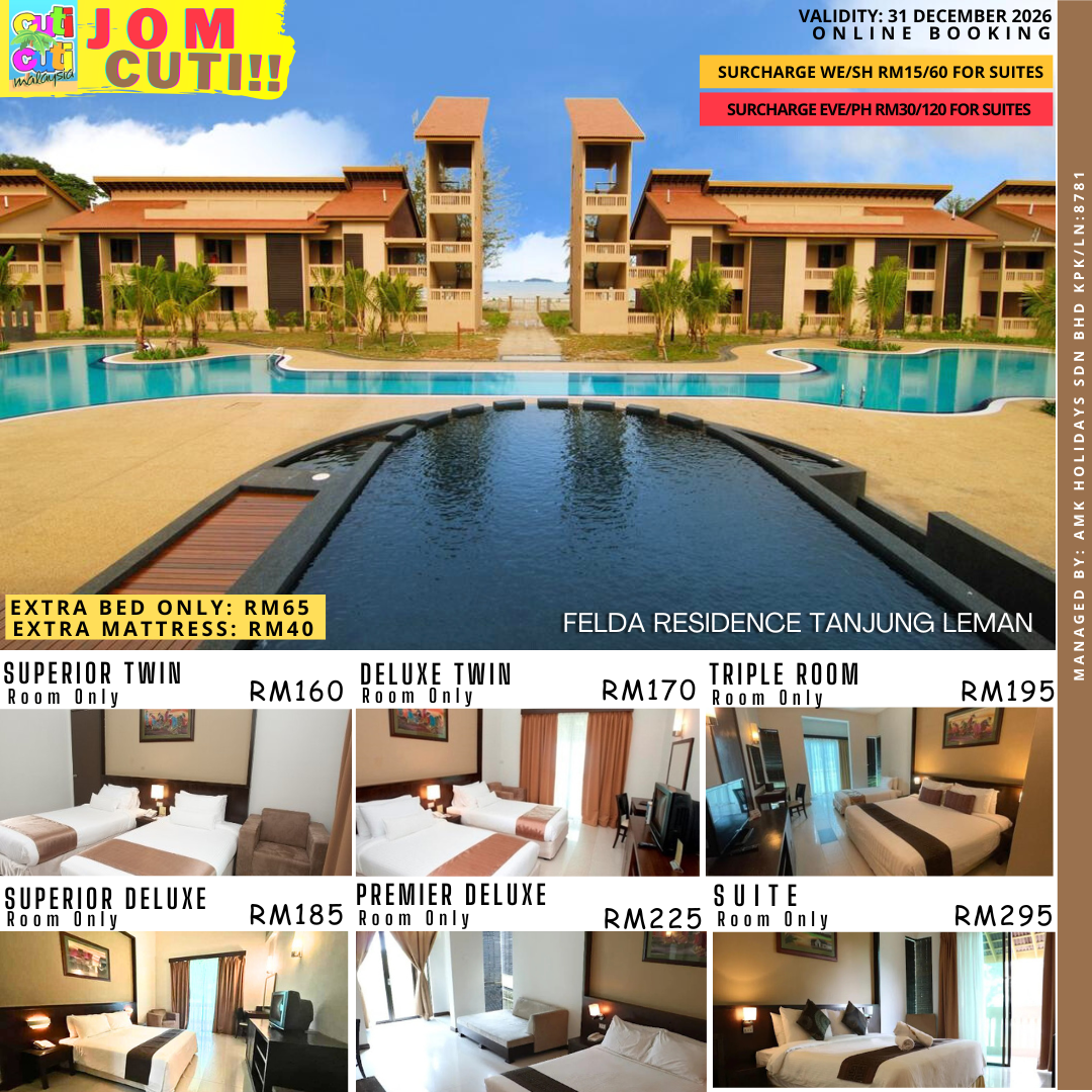 Felda Residence Tanjung Leman, Mersing » Travel Deal Malaysia