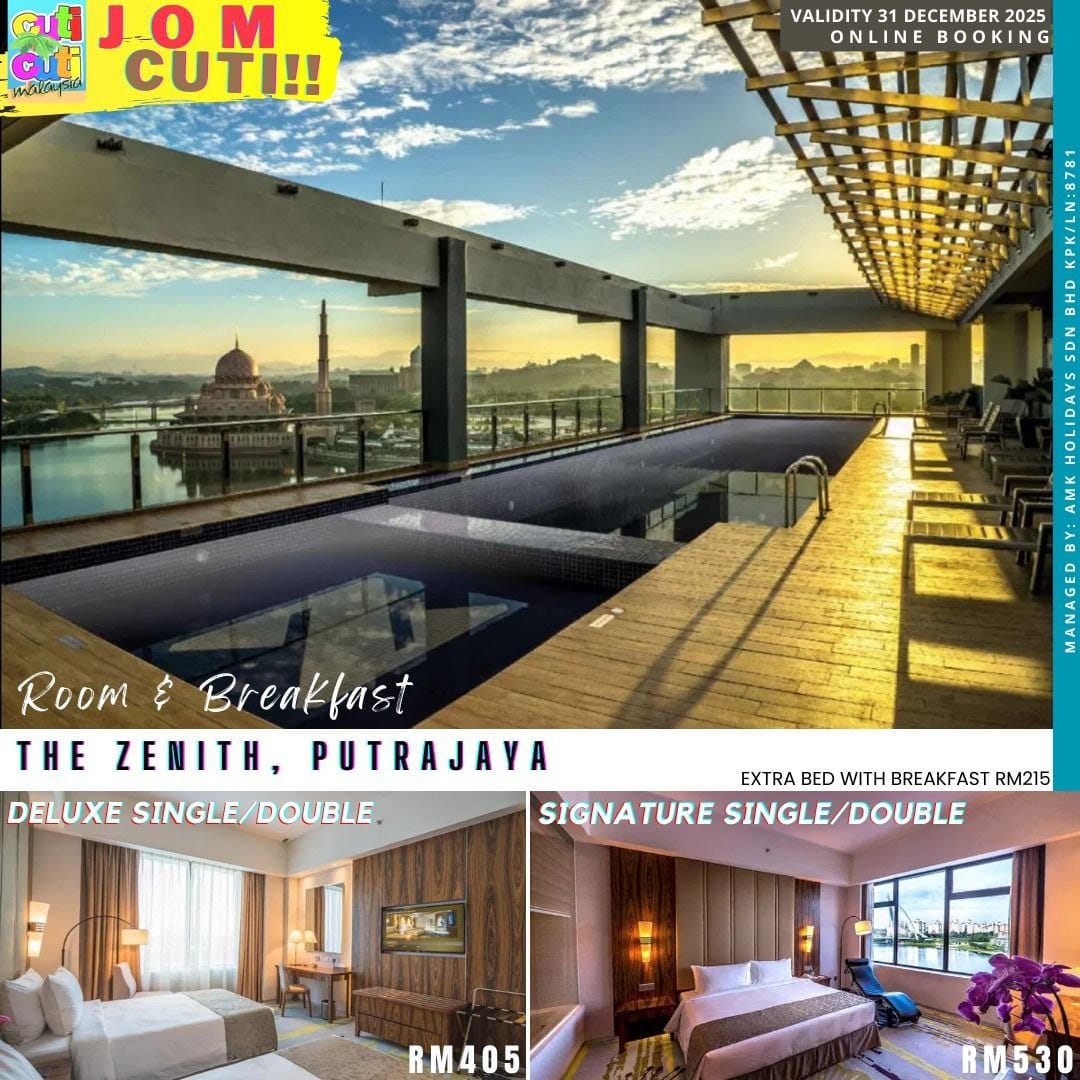The Zenith Hotel, Putrajaya – Travel Deal Malaysia